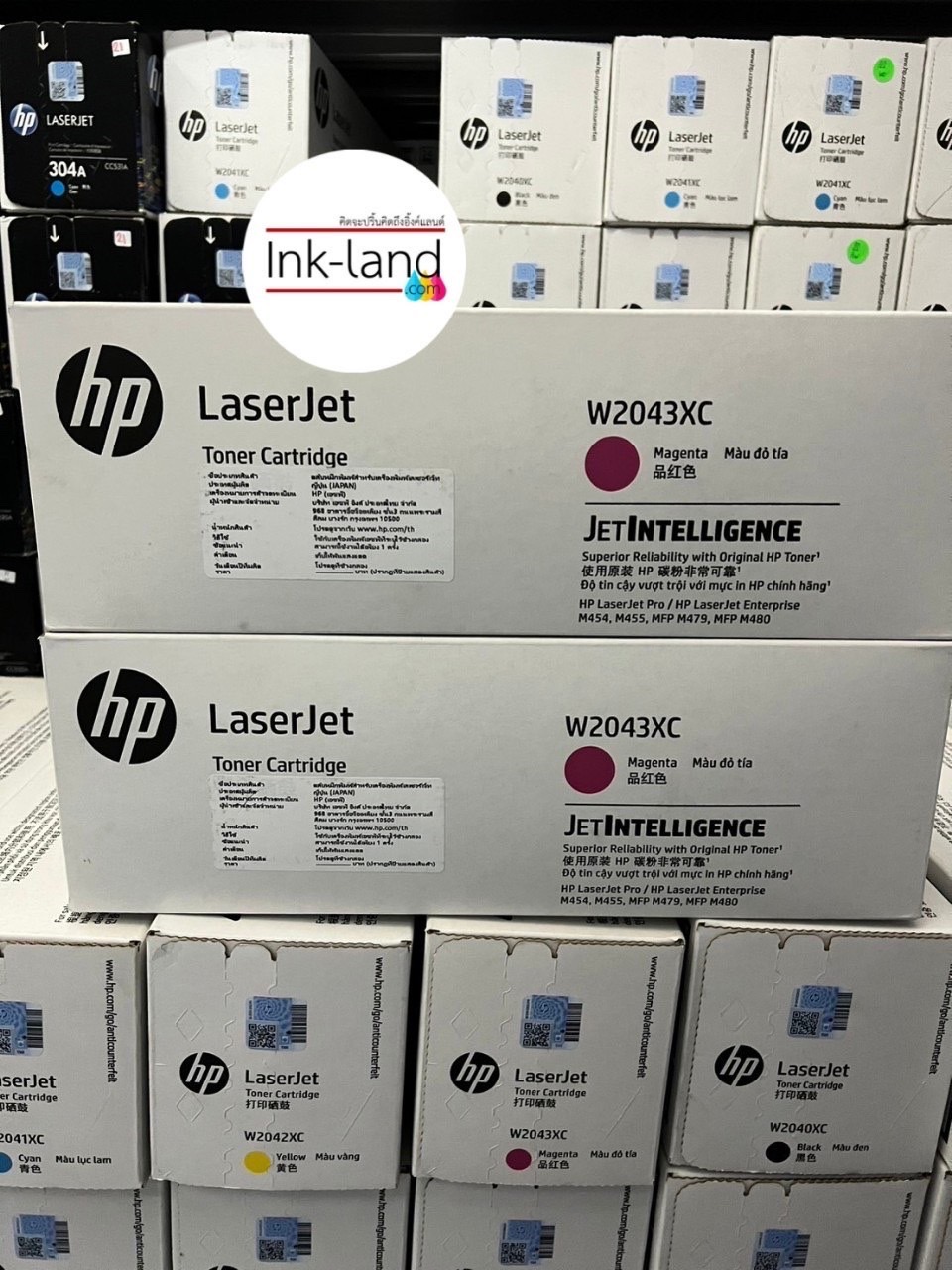 HP 416XC W2040/1/2/3XC BK/C/M/Y ตลับหมึกโทนเนอร์ ของแท้ | Lazada.co.th