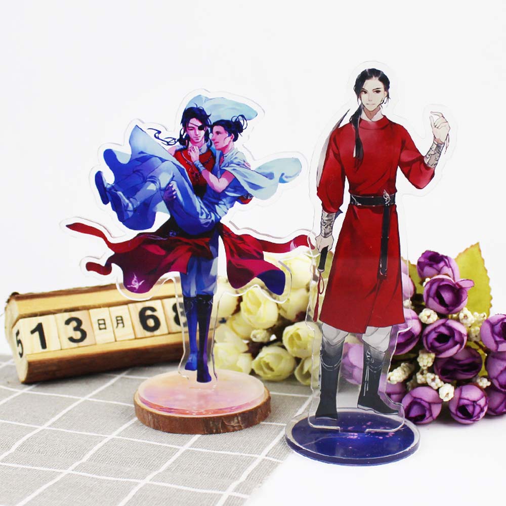 LABORA อะคริลิคแฟชั่น Hua Cheng ของเล่นตกแต่งแบบยืนของเล่นกระจกตั้งโต๊ะ ...