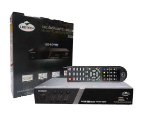 กล่องรับดิจิตอลทีวีดาวเทียม LEOTECH RECEIVER รุ่น LEO-809HD MATV - 9sat กล่องรับสัญญาณ LEOTECH ...