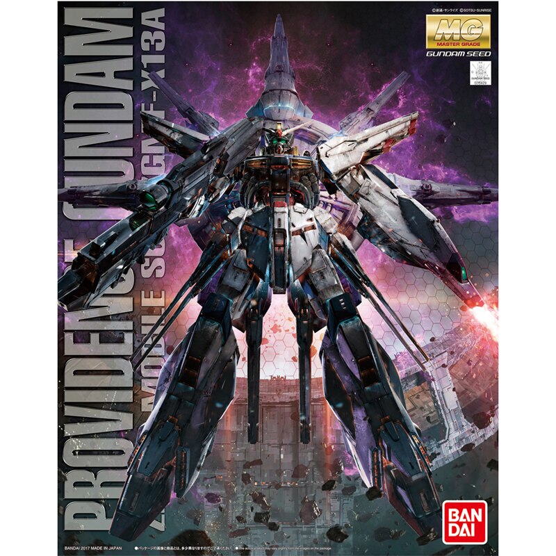 【100% ORIGINAL】BANDAI MG 1/100 ZGMF-X13A Seed PROVIDENCE GUNDAM Rau Le ...
