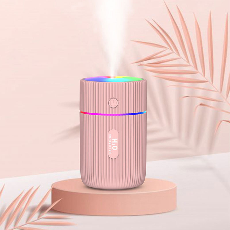 Light colorful cup humidifier-pink - 1JIYsNmk - ThaiPick