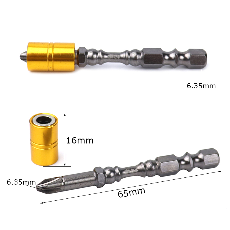 Strong Magnetic ไขควง Bit Set 65mm Phillips ไขควงอิเล็กทรอนิกส์ Bits ...