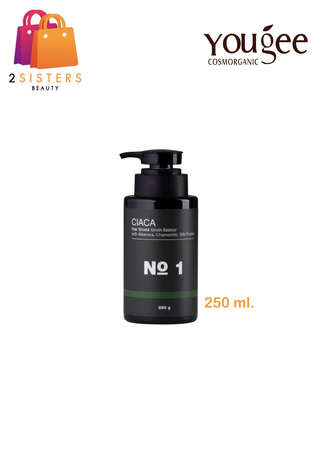 Ciaca Hair Shield Keratin Balancer | เซียก้า แฮร์ชิลด์ 250 ml | Lazada ...