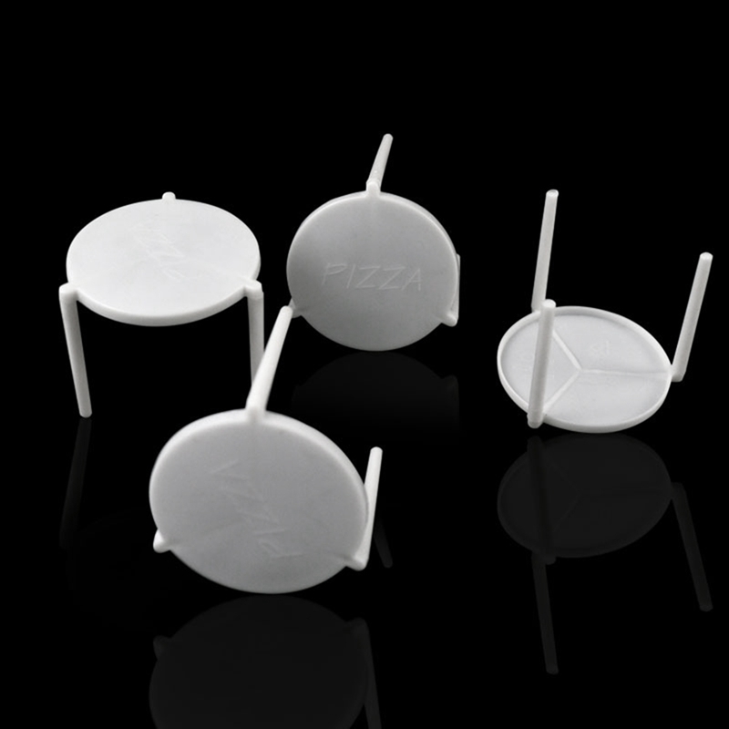 200Pcs Pizza Saver Stand White Plastic Tripod Stack Fixing Rack Pizza ...