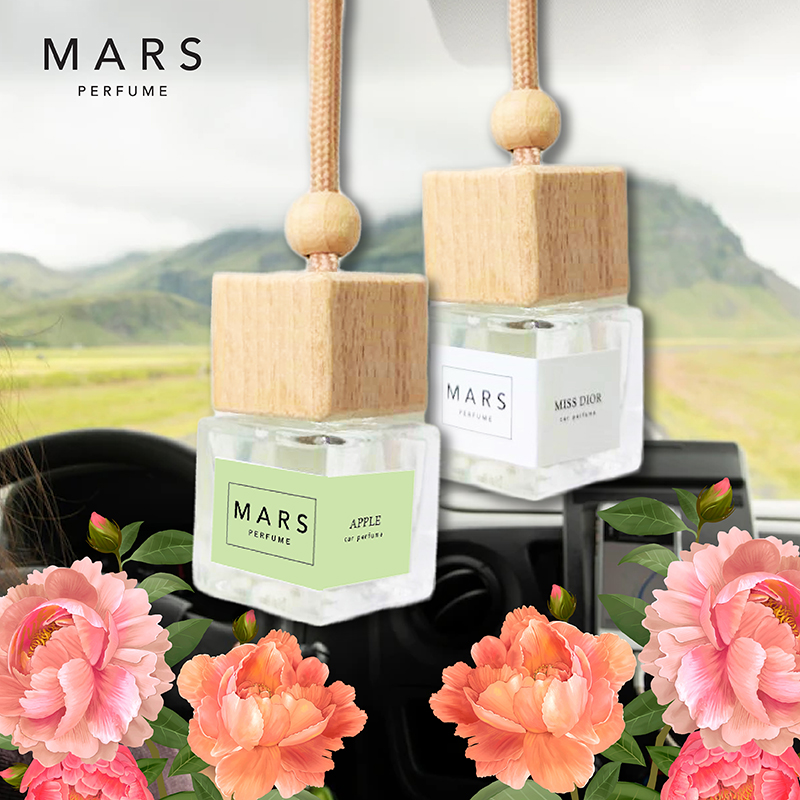 น้ำหอมรถยนต์ สูตรเข้มข้นพิเศษ กลิ่นอโรม่า แบบแขวน - MARS PERFUME - ThaiPick