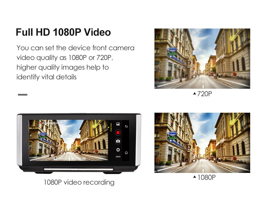 Monitor IPS 7 Android + GPS + Car DVR Dual Camera (WIFI) จีพีเอส ...