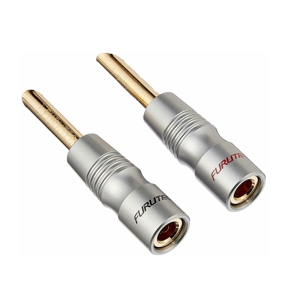 HiFi Furutech FP-200B(R) Speaker Cable Rhodium Plated Banana Plug ...