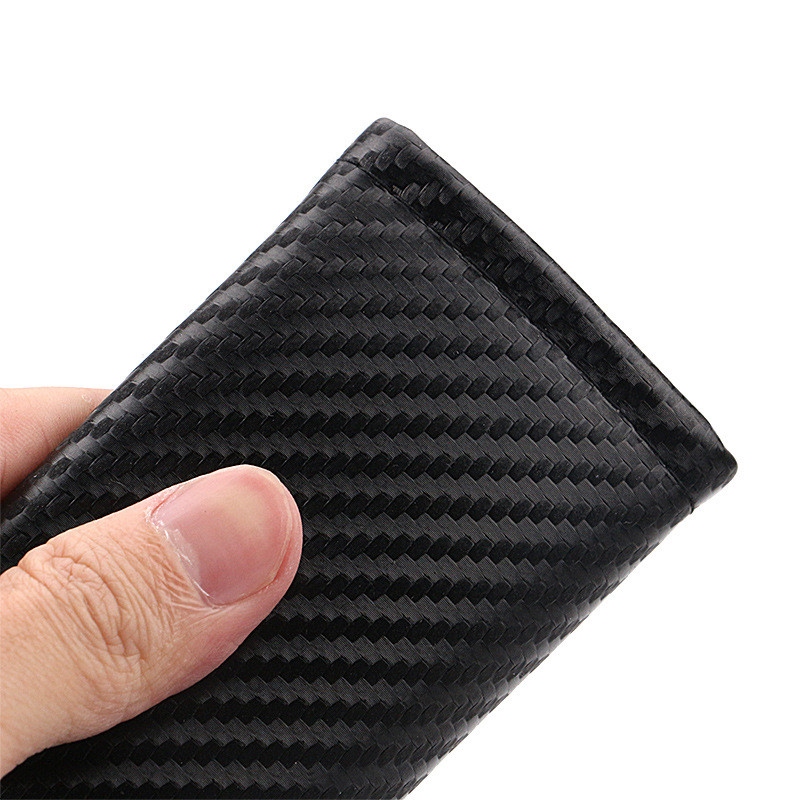 2pcs Car Seat Belts Cover Padding Carbon Fiber Belt Shoulder Sleeve For Audi sline VRS bmw M ST ...