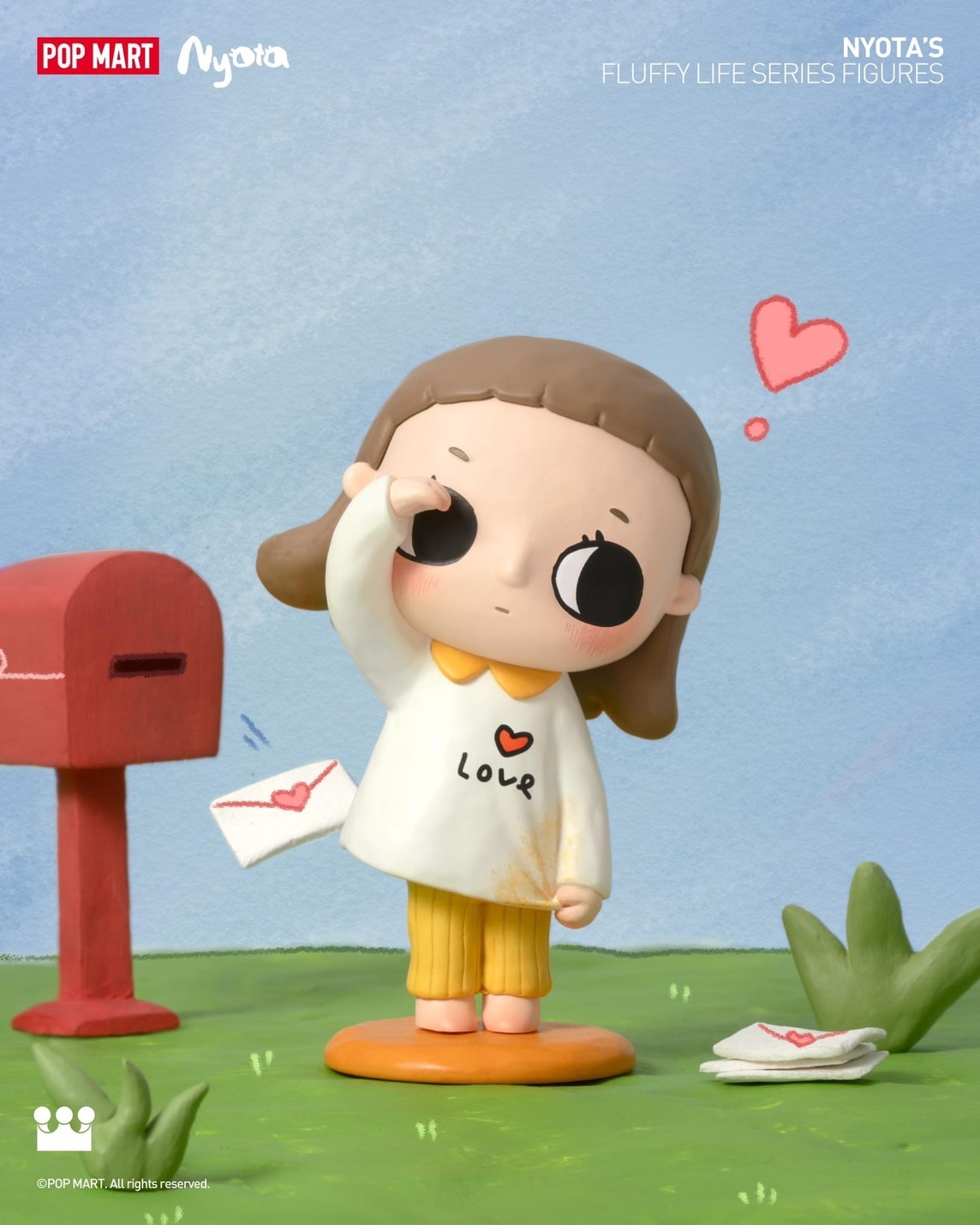 (พร้อมส่งในไทย) Nyota Fluffy Life Popmart เนียวตะ (เลือกตัวได้ ...