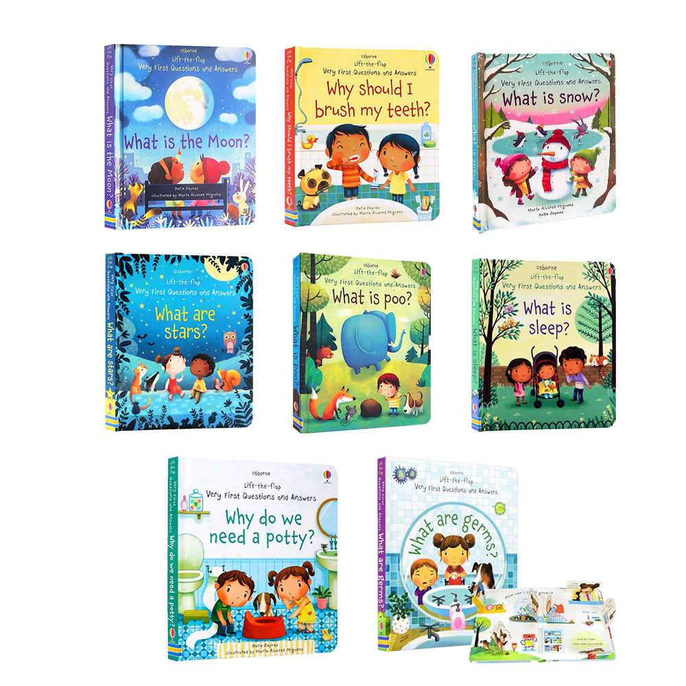 หนังสือ Usborne Book Lift The Flap Book Very First Questions and ...