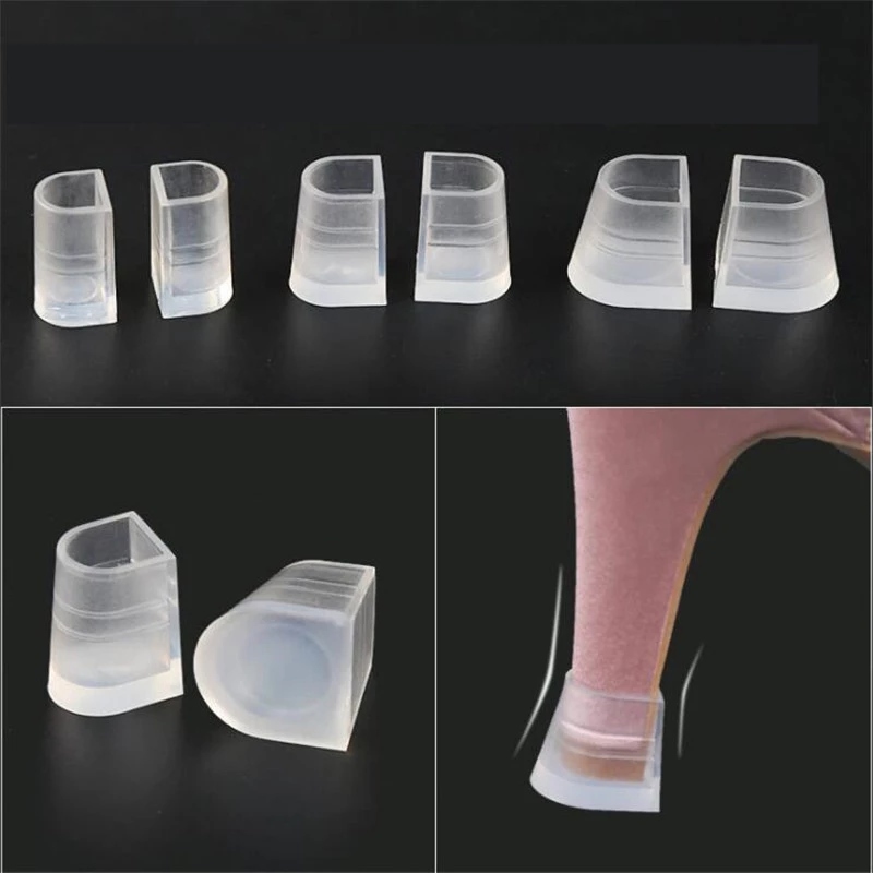1 3Pair Silicone Heel Protectors Heels Stoppers Stiletto Dancing Covers ...
