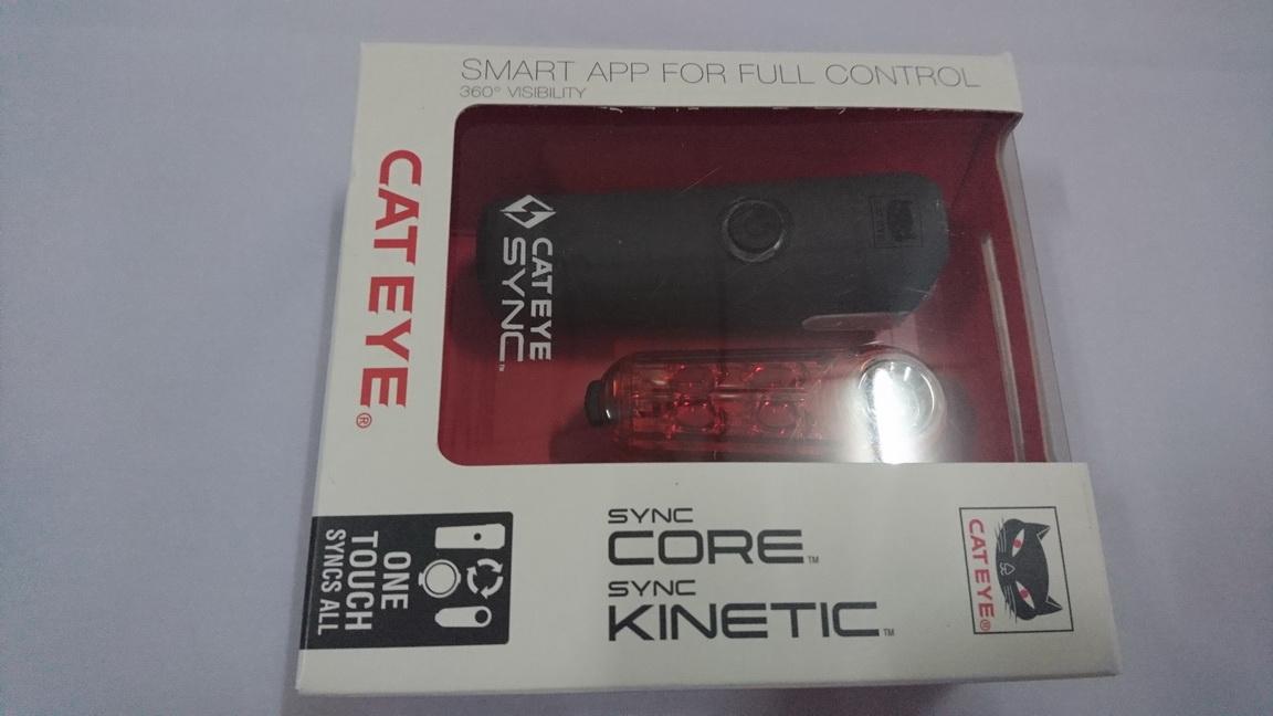 CATEYE SYNC CORE AND KINETIC LIGHT SET ไฟหน้าและไฟท้ายแคทอาย - SCBike - ThaiPick