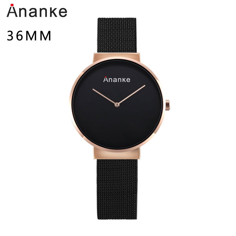 ANANKE female table light luxury fashion contracted a couple watch ...