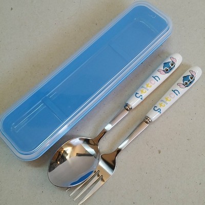 flatware set ชุดเซ็ต ช้อน ส้อม (ตะเกียบ) สแตนเลส 304 แบบพกพา สำหรับ ...