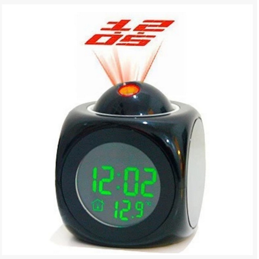 New LCD Voice Projection Talking Alarm Clock Backlight Electronic ...