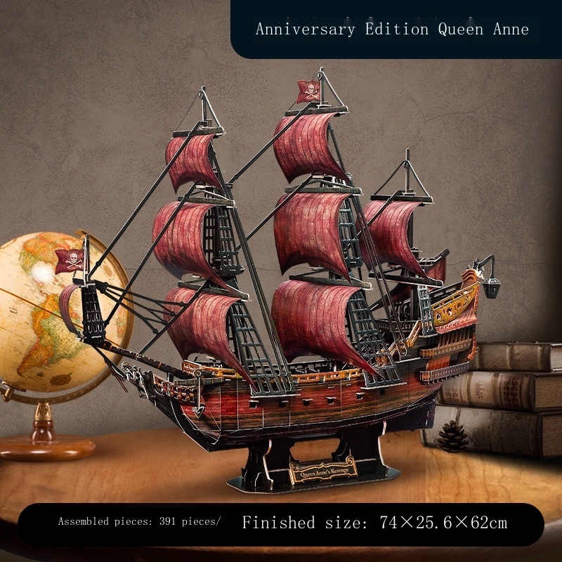 100 NEW Le cubic anniversary edition of queen Anne's revenge pirate ...