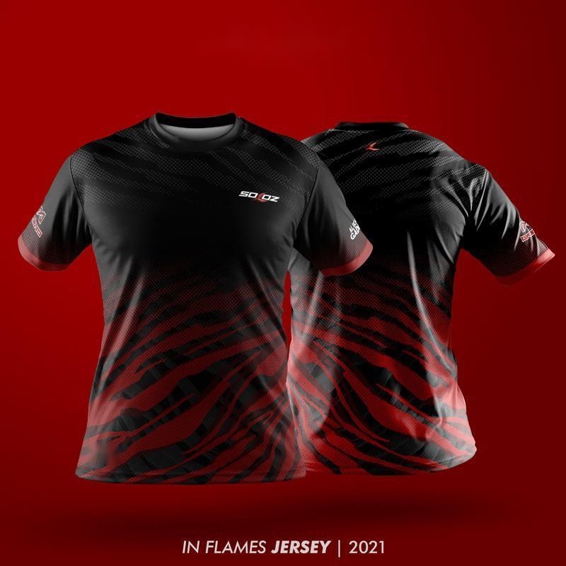 SOLOZ AND FLAMES JERSEY T SHIRT | Lazada.co.th