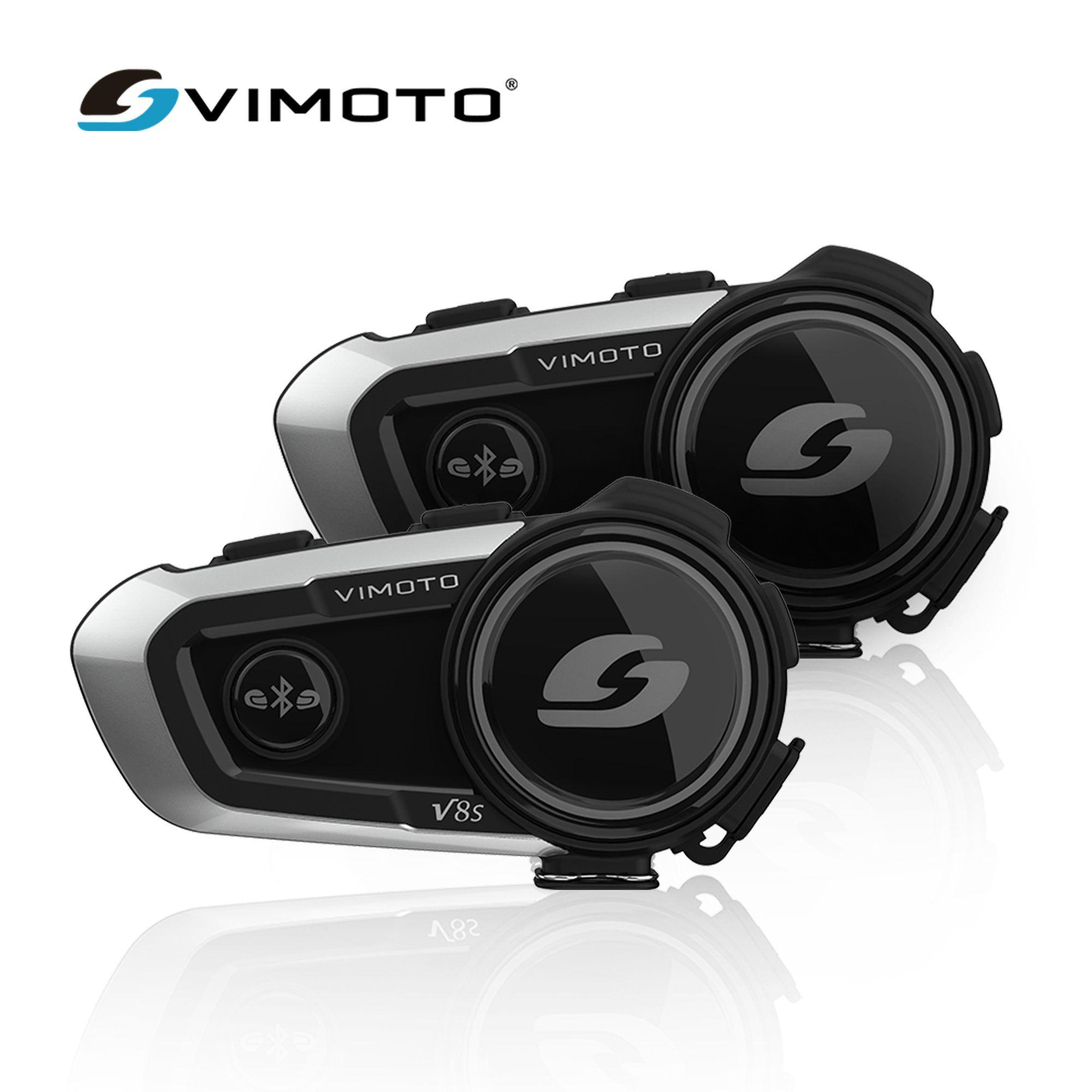 (รุ่นใหม่) Vimoto V8S บลูทูธติดหมวก เบสหนัก แบตอึด แชร์เพลงได้ ของแท้100% - Skywalker Shop ...