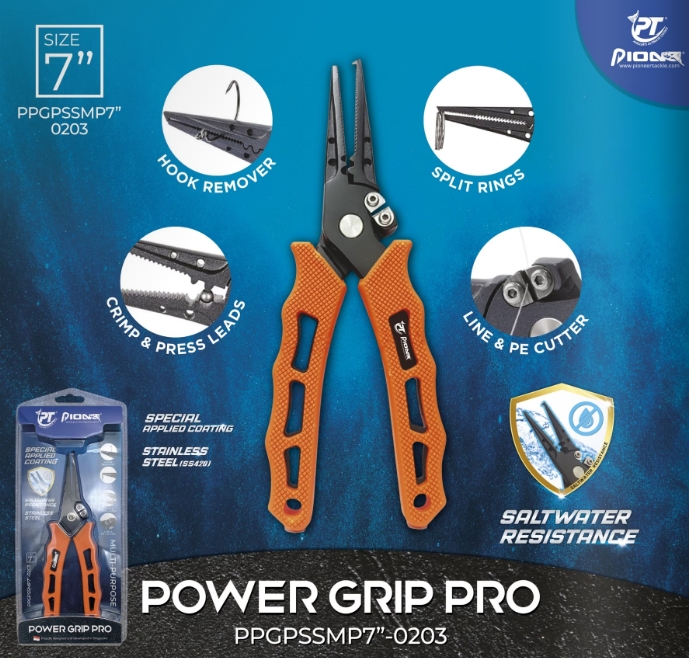 คีมอเนกประสงค์ PIONEER POWER GRIP PRO 7 นิ้ว | Lazada.co.th