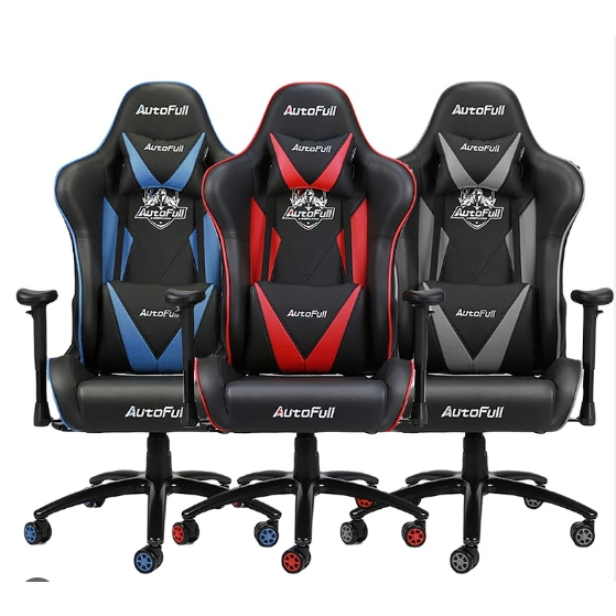 Autofull Gaming Chair AF805BPUZ Black-Red Ergonomic เก้าอี้เกมมิ่ง - สี ...