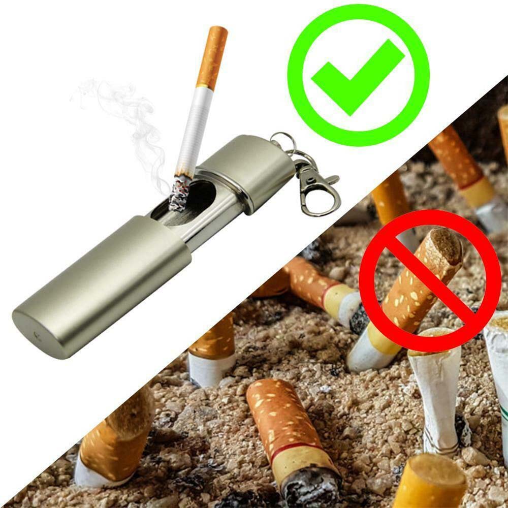3PCS Portable Mini Ashtray Pocket Smoking Portable Ashtray Key-chain ...