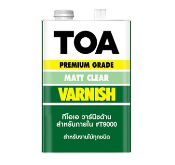 TOA VARNISH | ทีโอเอ วาร์นิช วานิช | สีเคลือบไม้ | ขนาด 0.946 ลิตร (1/4 ...