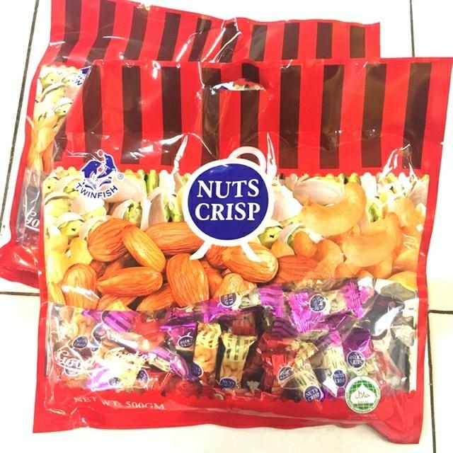 โปรโมชั่น NUTS CRISP ขนมถั่วตุ๊บตั๊บ รวมรส NUTS CRISP น้ำหนัก 500 กรัม ...
