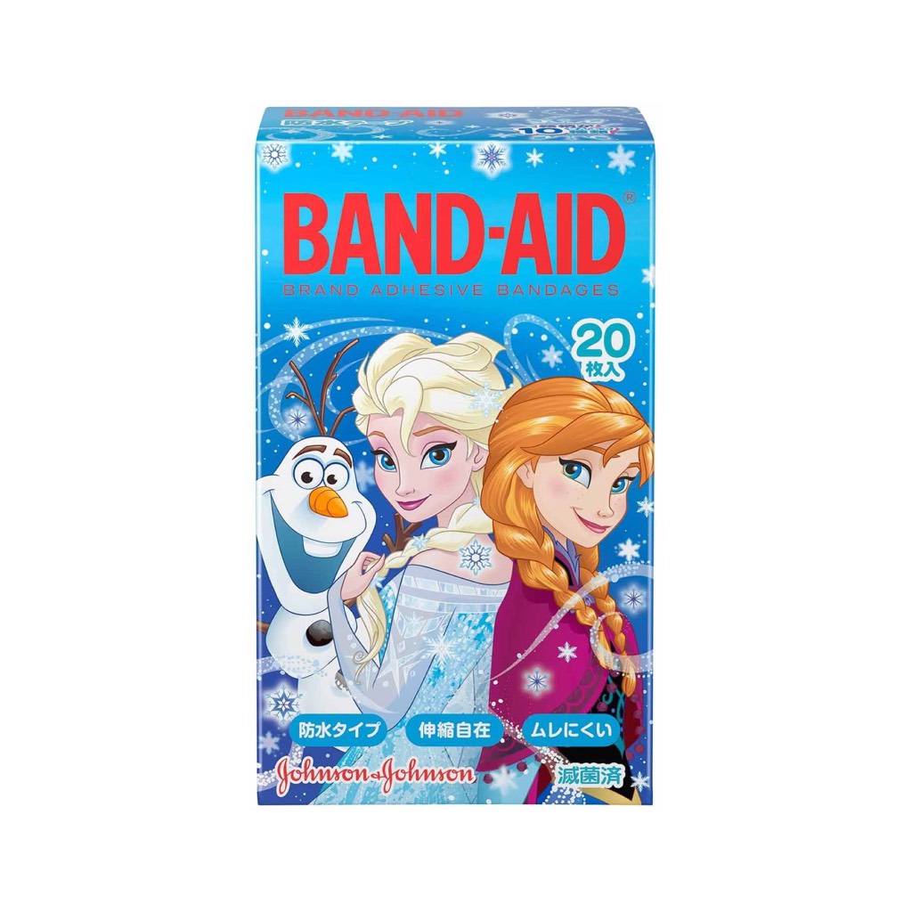 พลาสเตอร์ปิดแผล Band-Aid ลาย Frozen Princess Cars Minions เจ้าหญิง ...