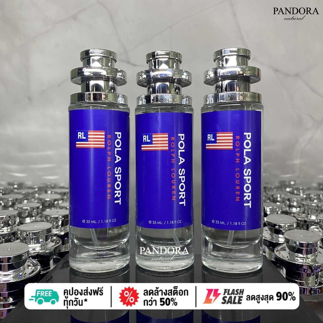 น้ำหอมผู้ชาย Pola Sport โปลา สปอต 35 ml. ขวด UFO คนตัวหอม แพนโดร่า Pandora ขายดี ราคาส่ง ...