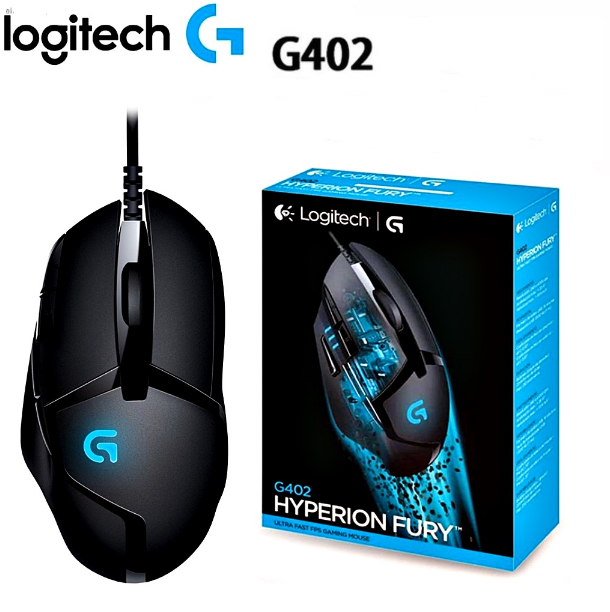 Logitech G402 Hyperion Fury FPS Gaming Mouse 4000 DPI ( เมาส์เกมมิ่ง ...
