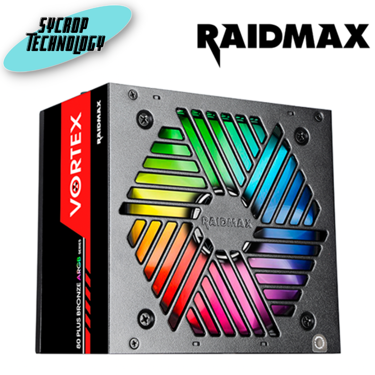 Raidmax RX-700AC-VR - 700W, 20+4 Pines, Abanico 120mm ARGB, x PCI-E 6 ...