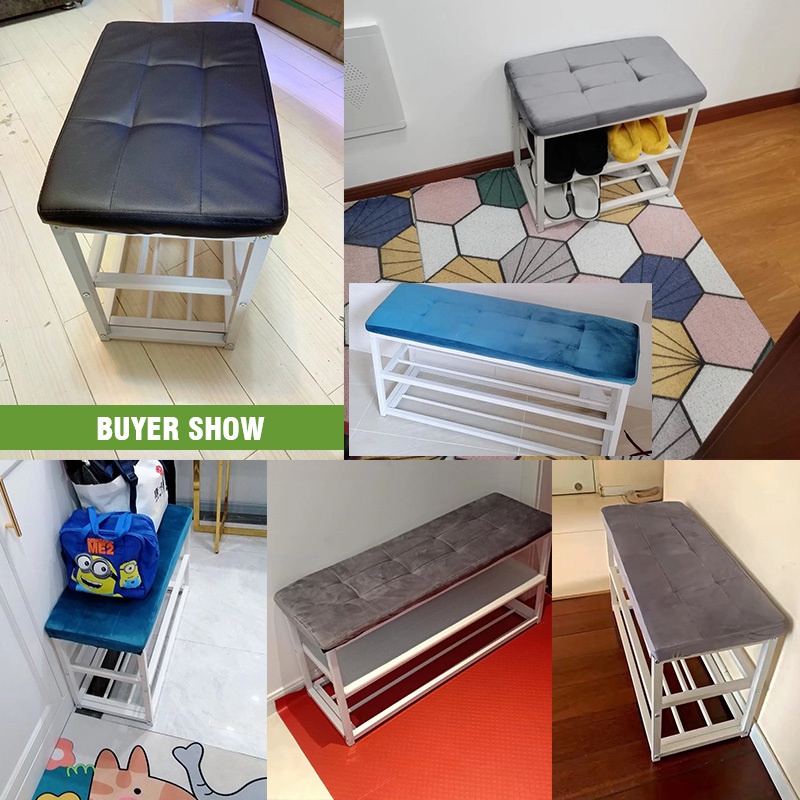 Shoe Changing Stool Shoe Bench Shoe Rack Shoe Changing Rack Home ...