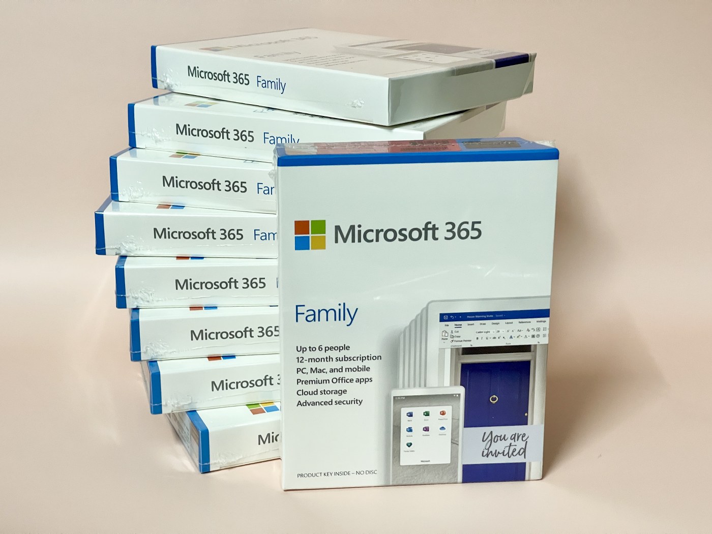 Microsoft Office 365 Family รับประกันลิขสิทธิ์แท้ 100% (ใช้งานได้ 6 คน ...