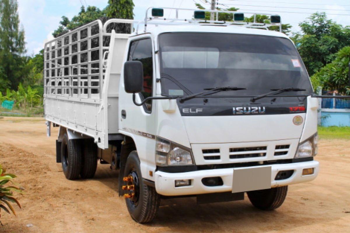 ไฟมุม ไฟมุมหน้า ไฟหรี่มุม รถบรรทุก สีขาวใส รุ่น อีซูซุ ELF 175 GMC W ...