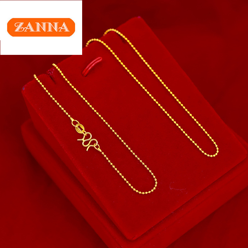 18k saudi gold necklace for women -International gold necklace 1.2mm ...