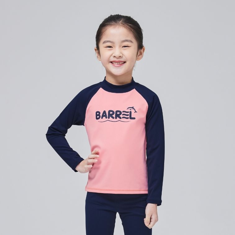 BARREL KIDS ESSENTIAL RASHGUARD 01 - ชุดว่ายน้ำเด็ก - Barrel - ThaiPick