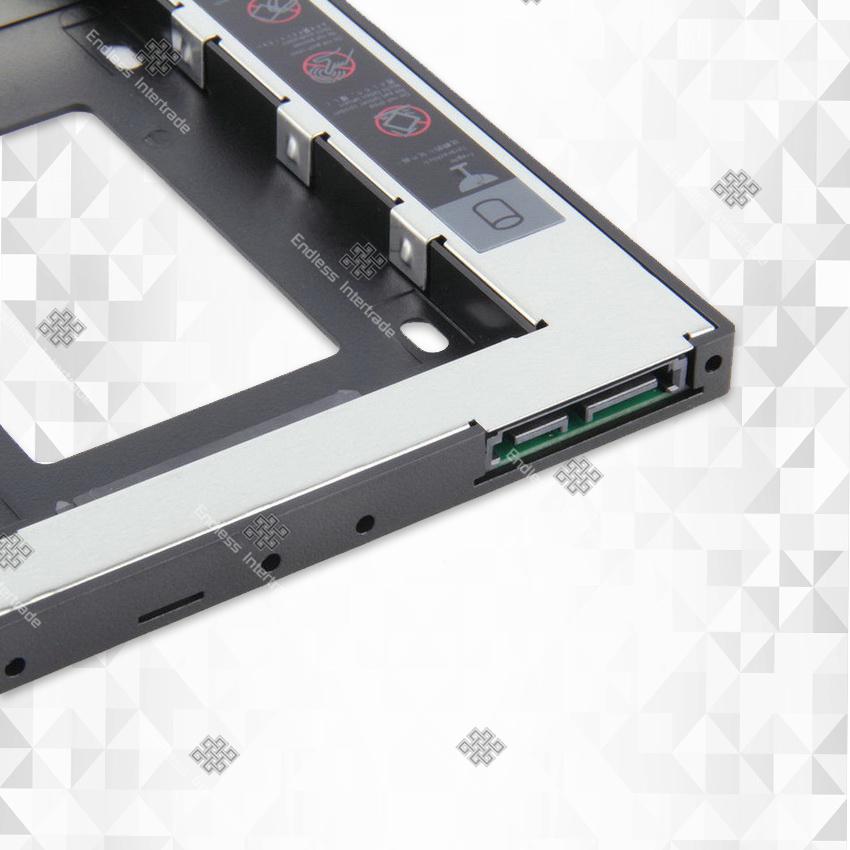 Elit ถาดแปลง ใส่ HDD SSD ในช่อง DVD Notebook 9.5mm Universal SATA 2nd ...
