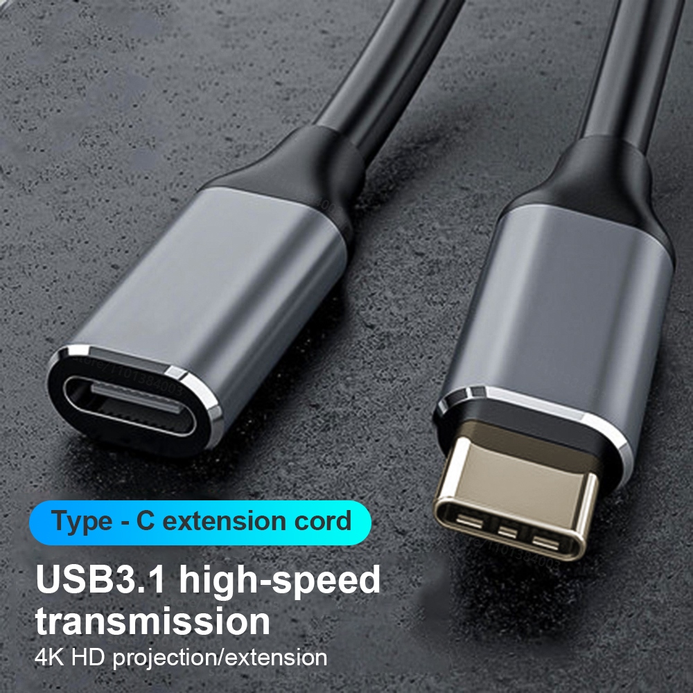 5A 100W Type C 10Gbps Gen2 USB 3.1 to USB-C Type-C Extension Data Quick ...