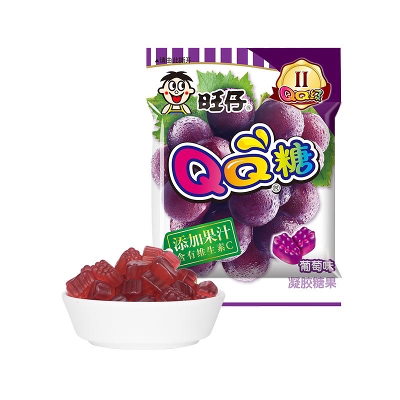 Wangzai QQ Candy ลูกอมเคี้ยวหนึบสำหรับเด็ก Gummi Juice Candyขนมญี่ปุ่น ...