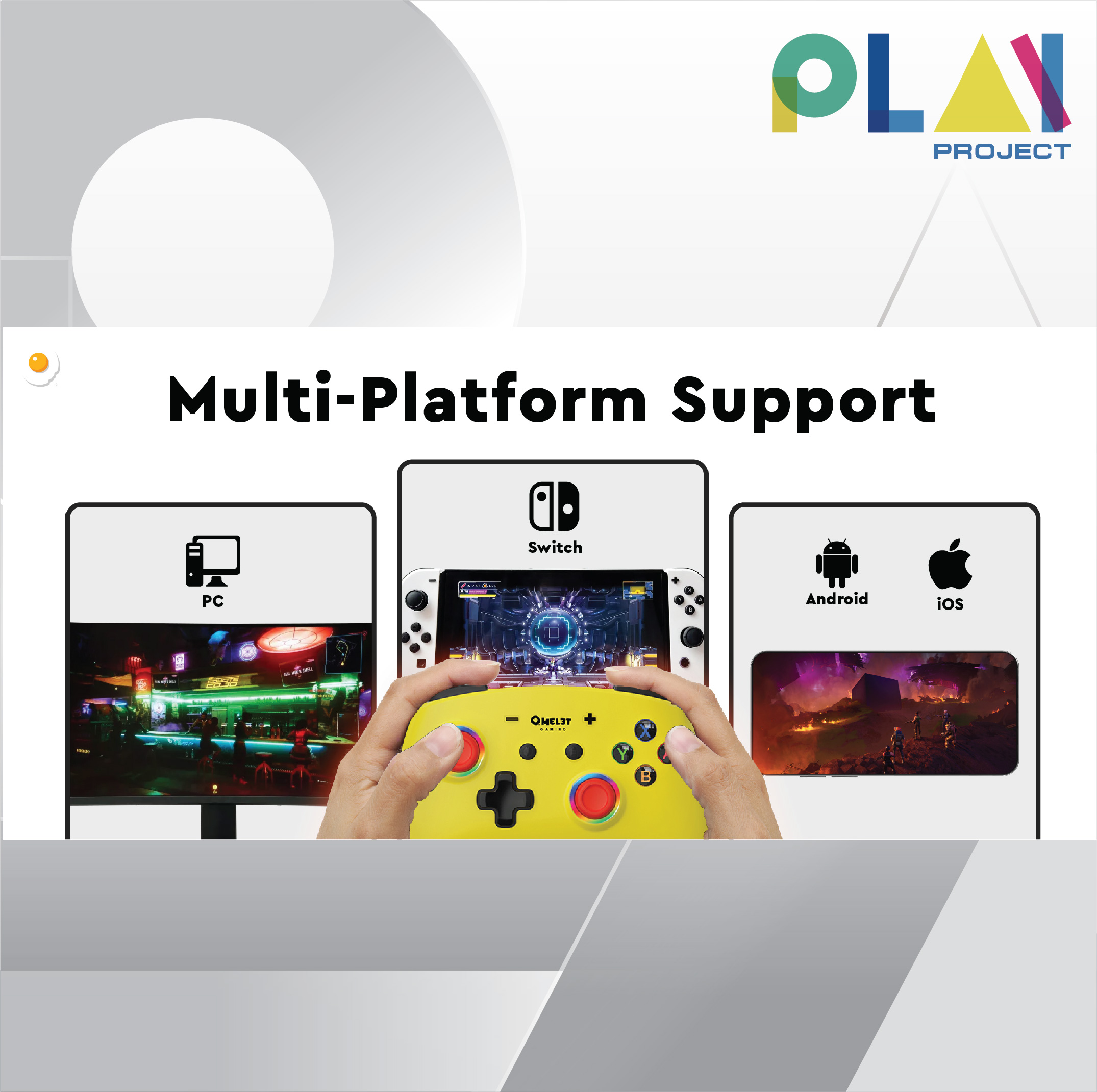 Pre-Order 051023 จอย Omelet Gaming Switch Pro Wireless Controller ...