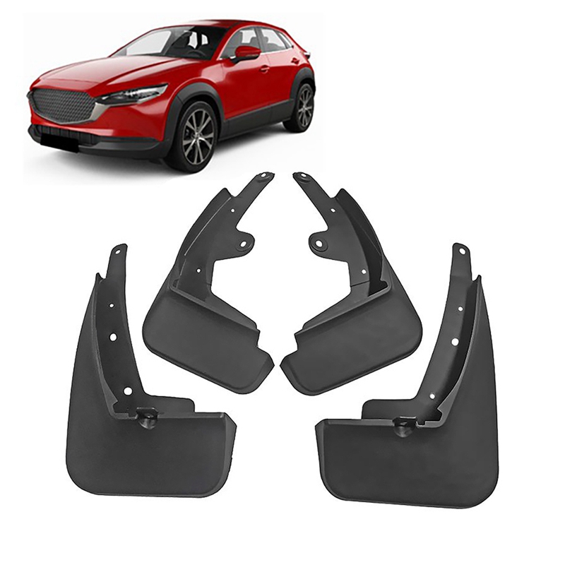 สำหรับ Mazda CX-30 CX30 2020 2021ด้านหน้า & โคลนหลัง Flap Guard กันชน ...