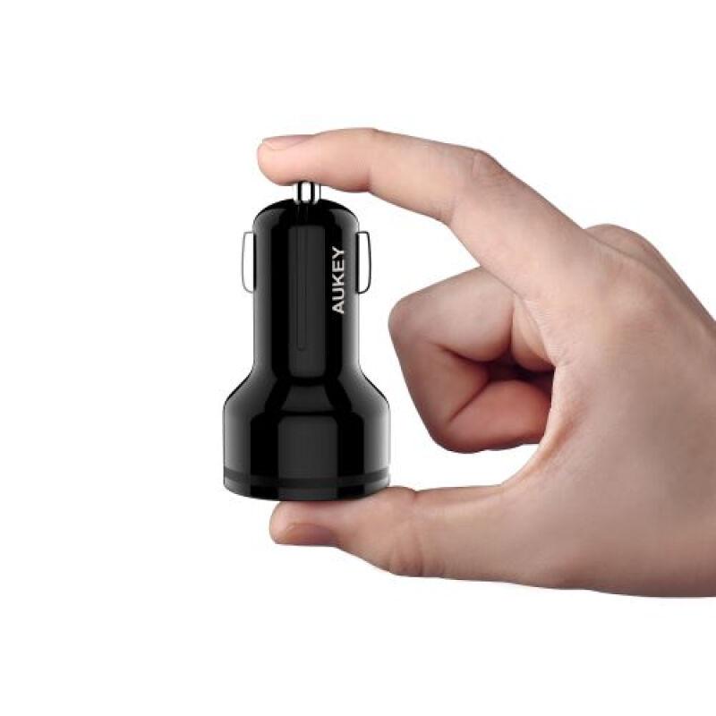 AUKEY 33W USB C & Qualcomm Quick Charge 3.0 Car Charger CC-Y1 ...