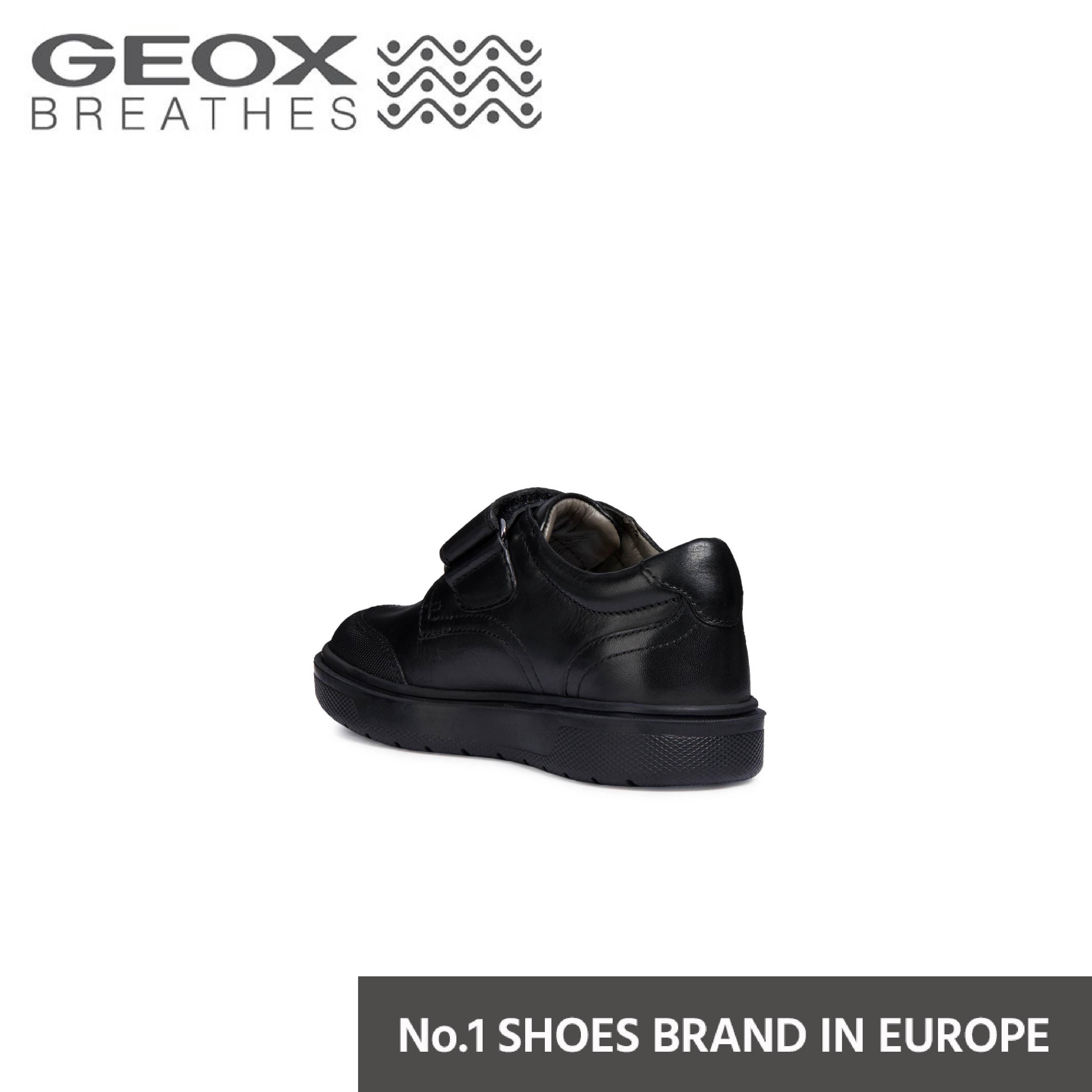 GEOX รองเท้า Uniform เด็กผู้ชาย รุ่น J RIDDOCK B.I สีดำ ( DRS ...