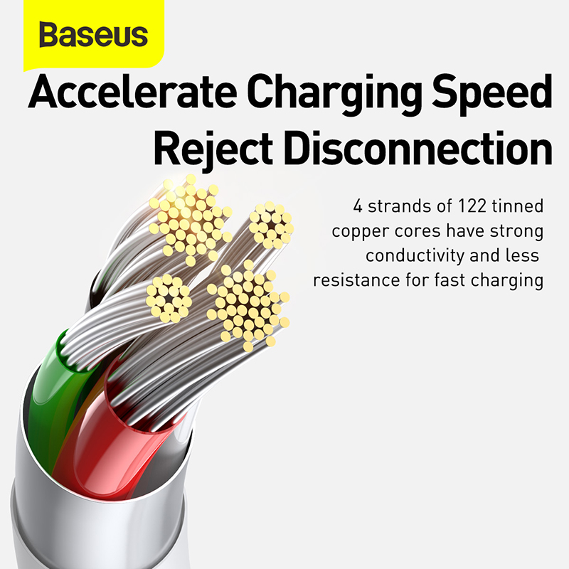 Baseus สายชาร์จเร็ว รุ่น Superior Series Fast Charging Data Cable USB ...