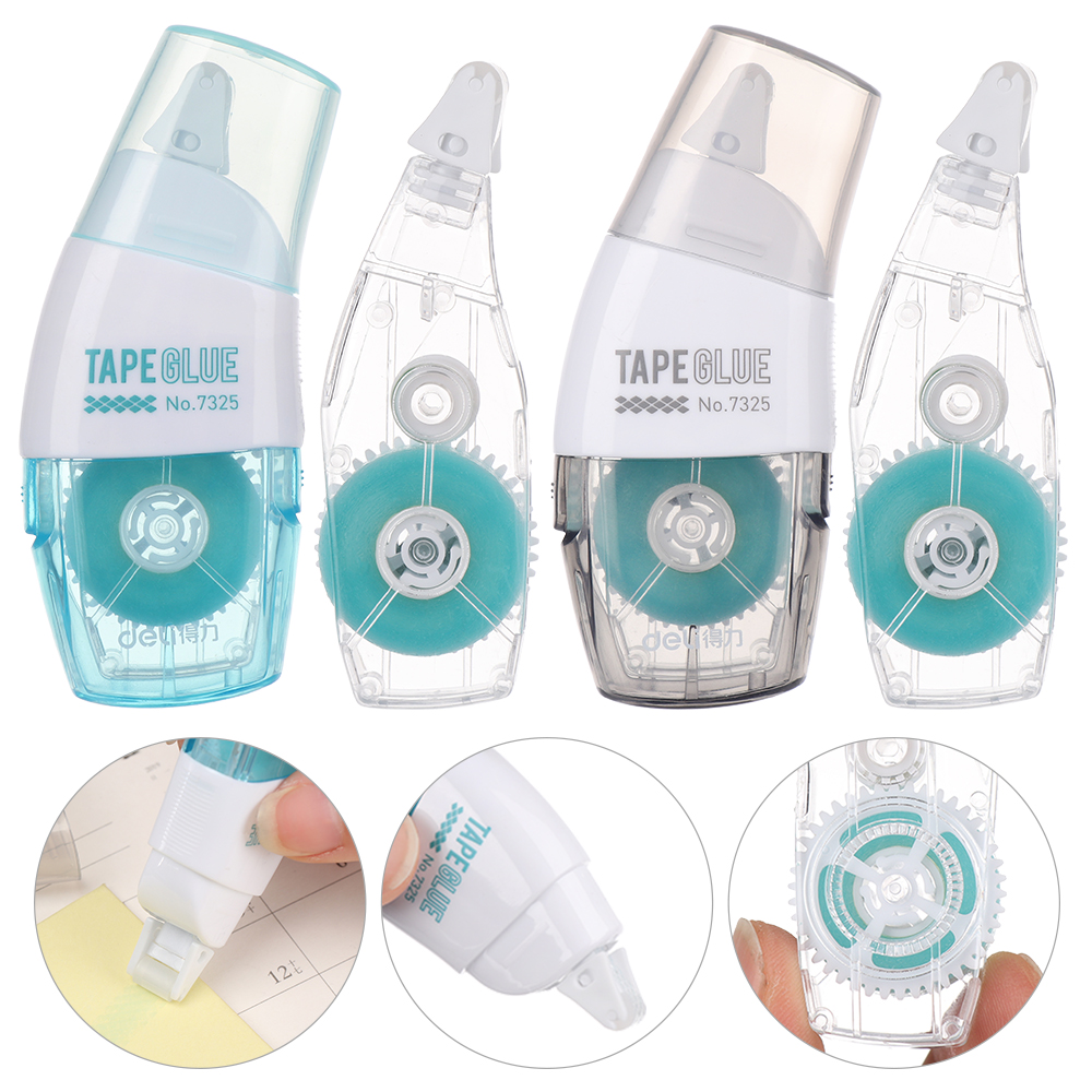 3 Type Creative Double Sided Adhesive Dots Stick Roller Glue Tape Dispenser Sticks Adhesive ...