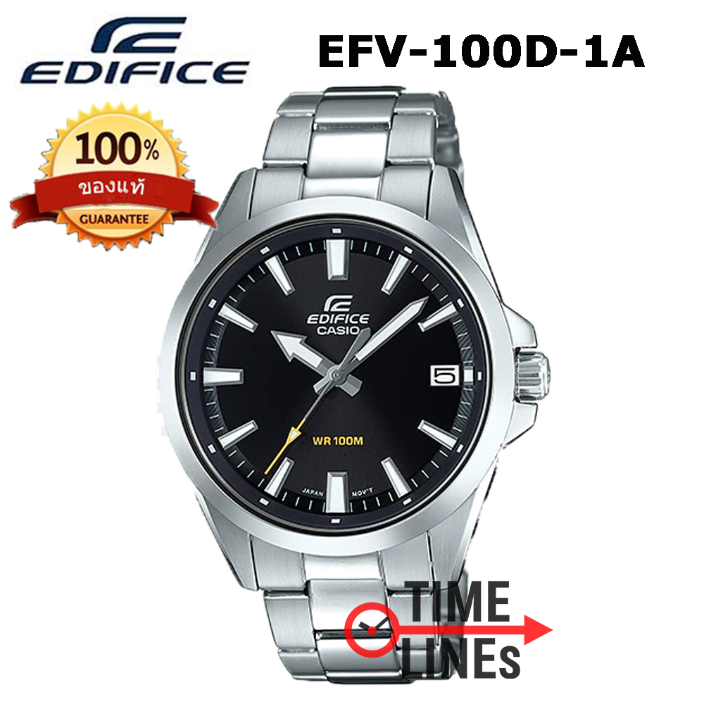 CASIO Edifice รุ่น EFV-100D EFV-100L EFV-140D EFV-140L นาฬิกาผู้ชาย ...