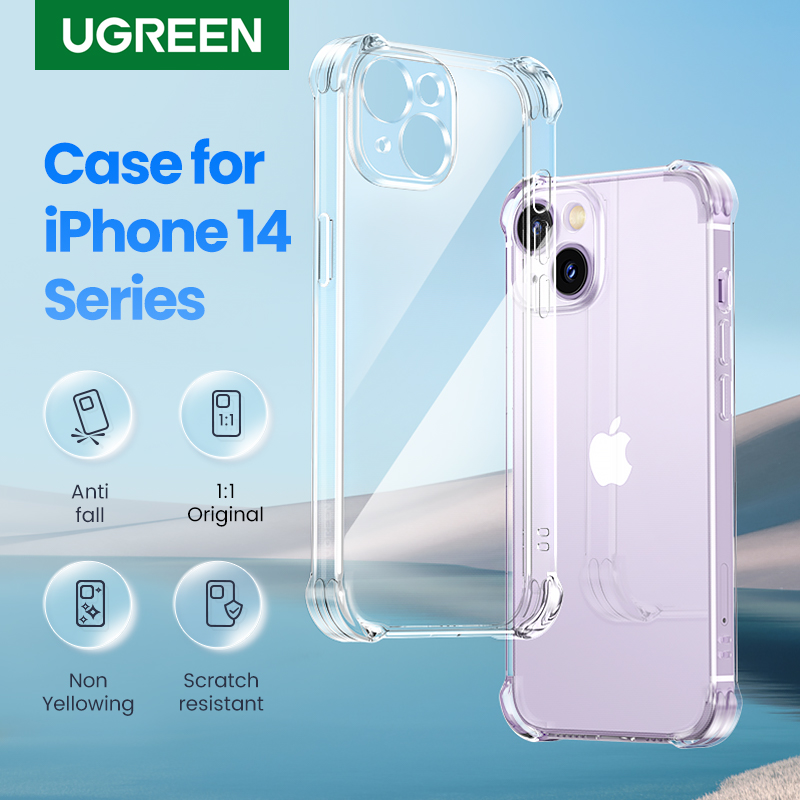 UGREEN Crystal Transparent Airbag Series Mobile Phone Case Compatible ...
