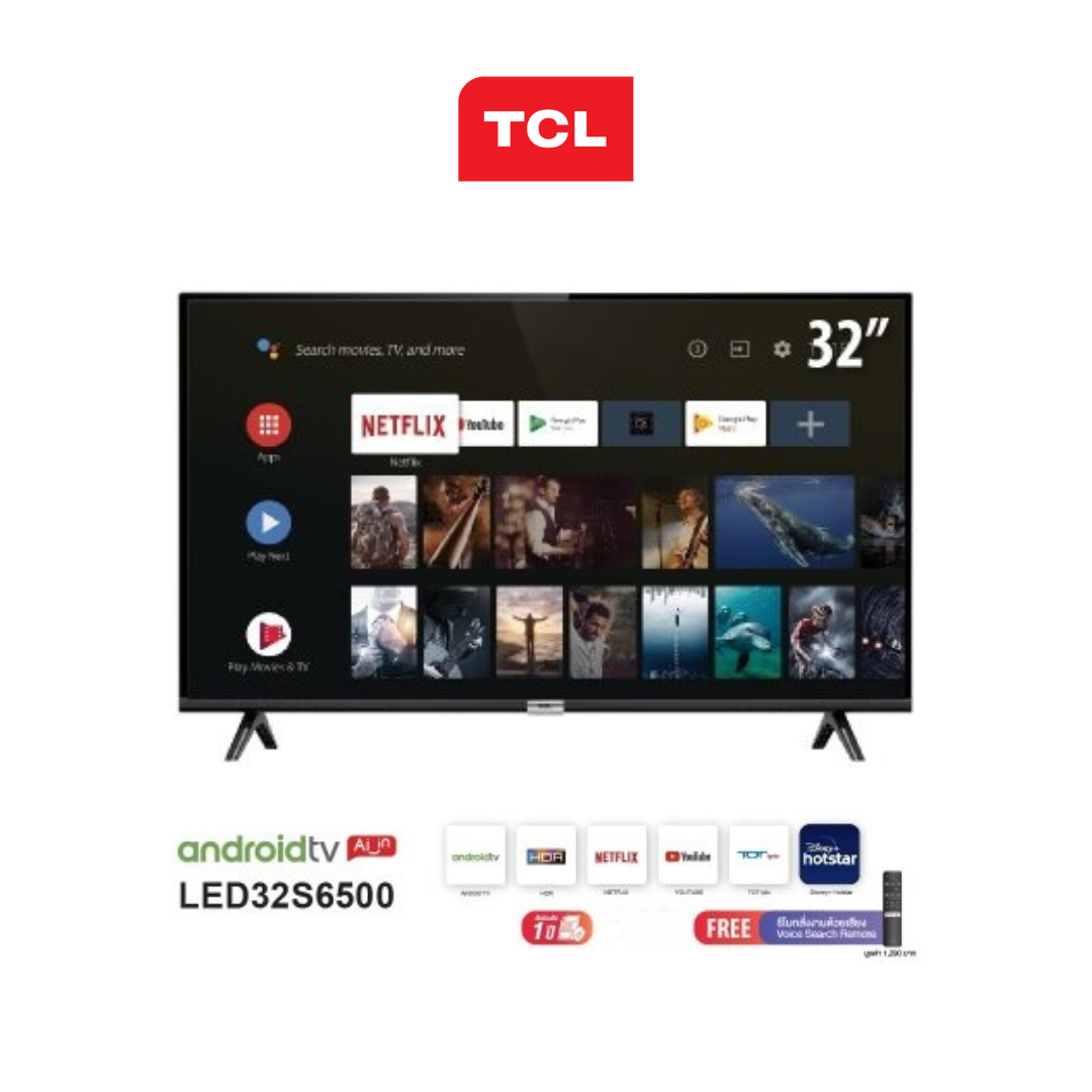 TV TCL 32 นิ้ว รุ่น LED32D2980/32S6500 ประกันศูนย์1ปี | Lazada.co.th