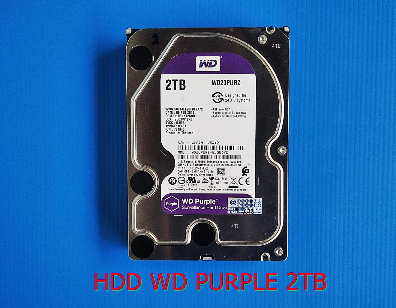 HDD SEAGATE หรือ Western 2TB 3.5 SATA-3 64 MB 5400 -7200 RPM สินค้ามือ ...