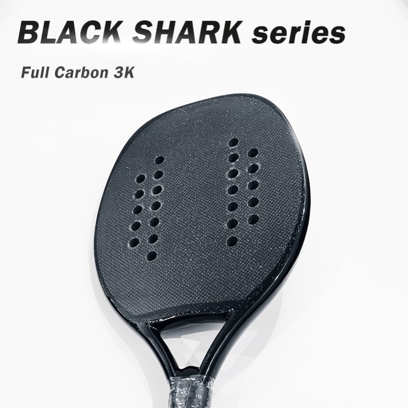 Hoowan Blackshark Racket Beach Tennis Carbon 3K 12K 18K Professional ...